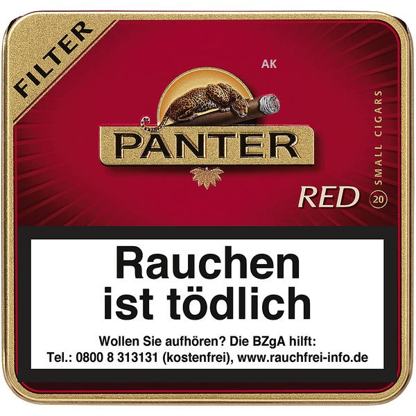 Panter Red Filter | PANTER | CIGARILLOS VON O - P | CIGARILLOS | Tabak ...
