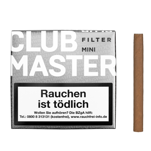 Clubmaster Mini Filter White | CLUBMASTER | CIGARILLOS VON C - D ...