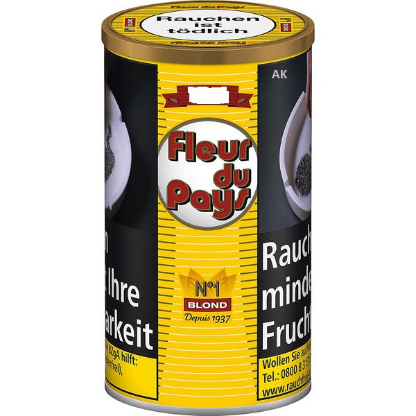 Fleur Du Pays No 1 Fleur Du Pays Feinschnitt Tabak Abina