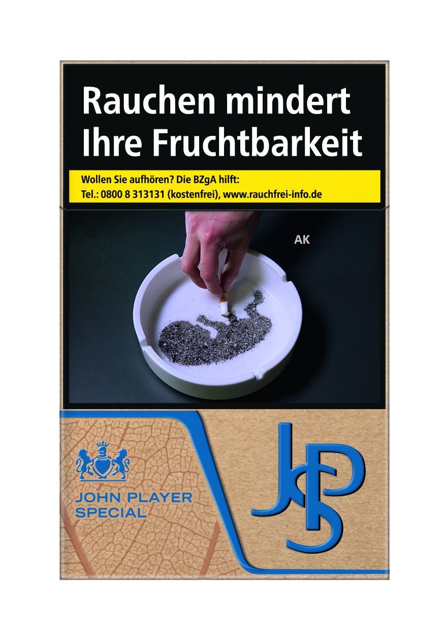 JPS Just Blue | JOHN PLAYER SPECIAL | ZIGARETTEN OHNE ZUSÄTZE | Tabak Abina